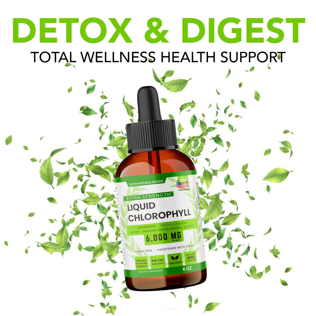 chlorophyll drops for detox support