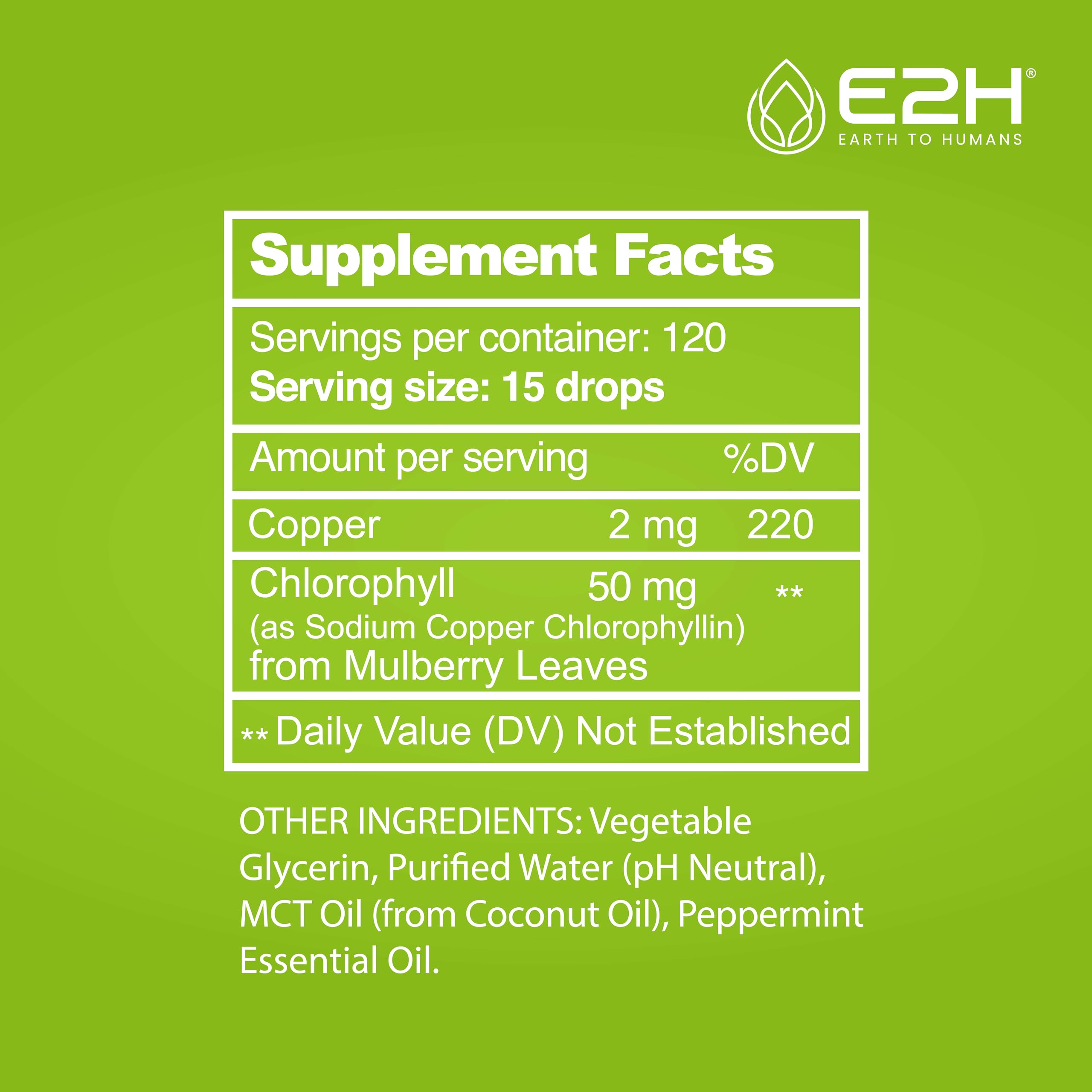 chlorophyll drops for detox support