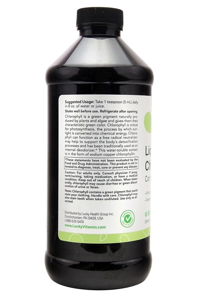chlorophyll drops for digestive health