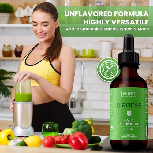 chlorophyll drops for digestive health