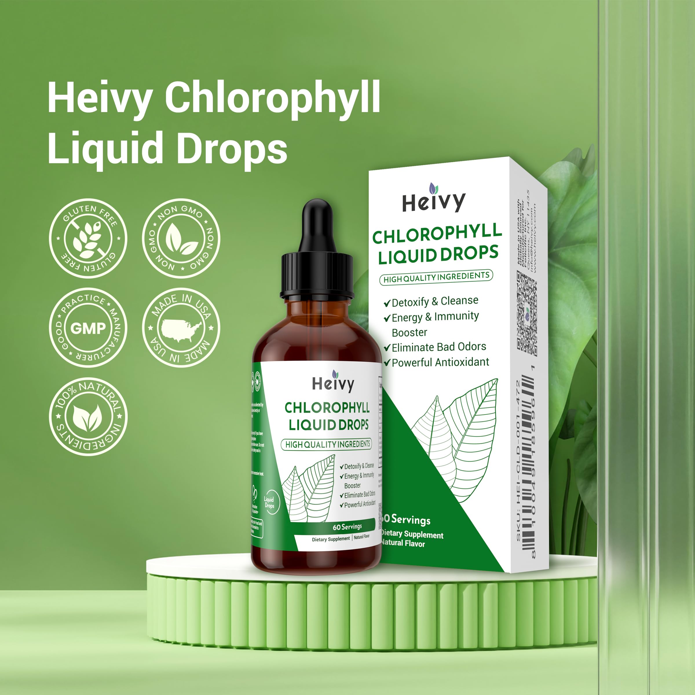 chlorophyll drops for digestive health