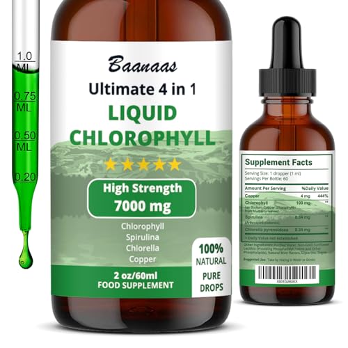 chlorophyll drops for digestive support