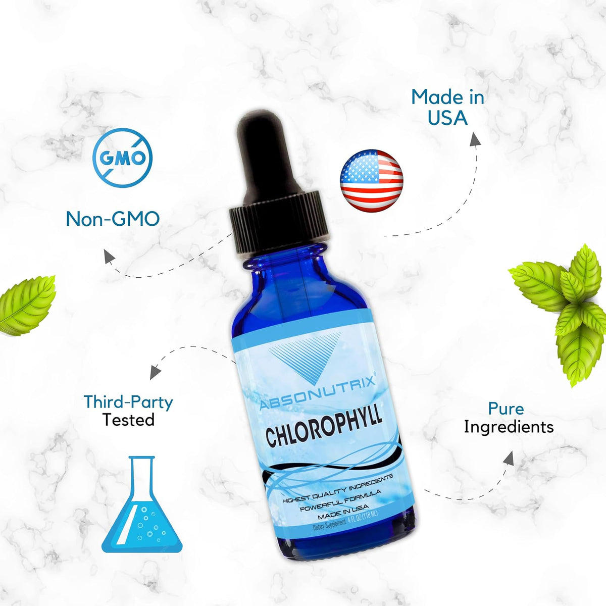 chlorophyll drops for energy boost