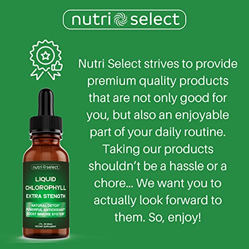 Chlorophyll drops for fresh breath