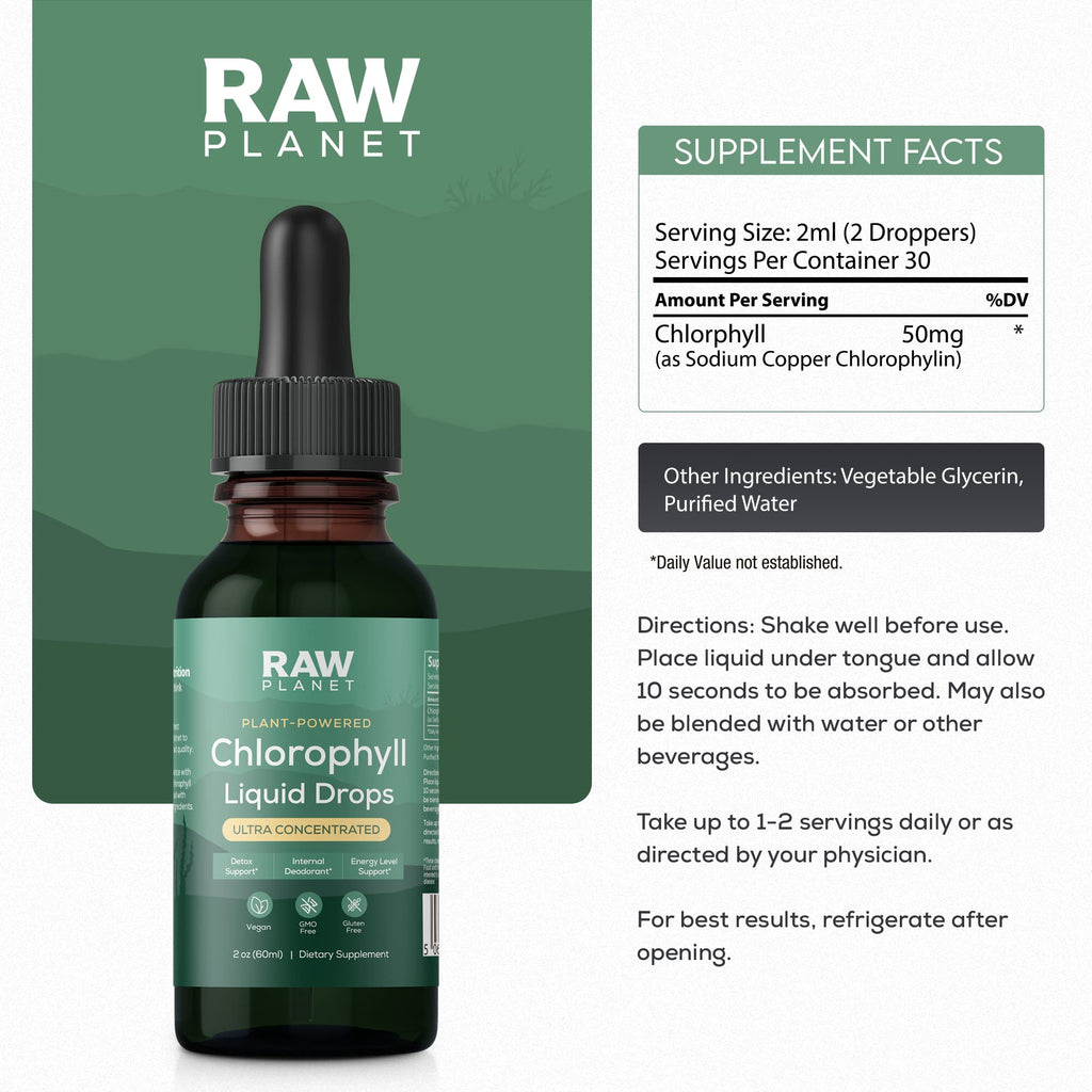 chlorophyll drops for fresh breath