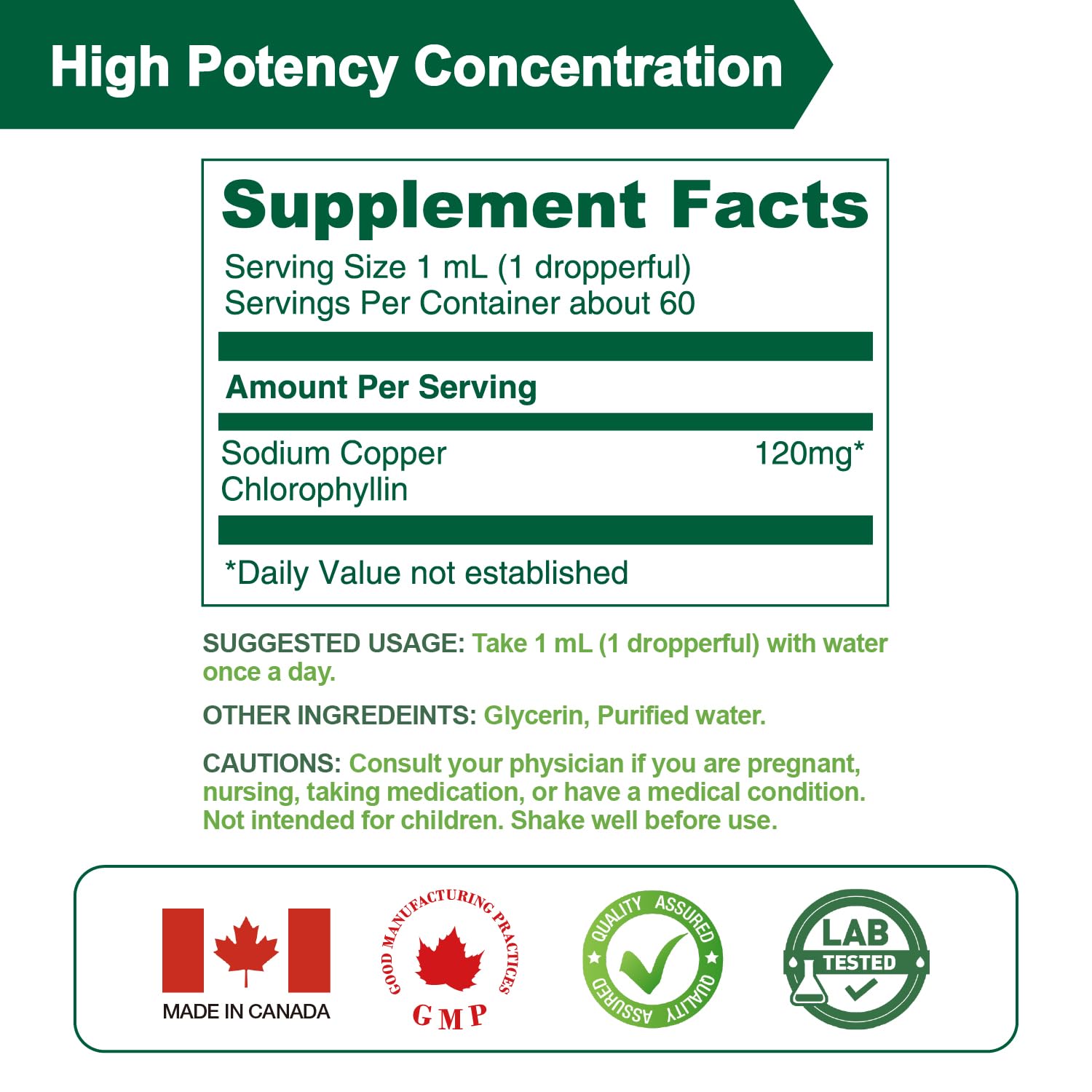 chlorophyll drops for fresh breath