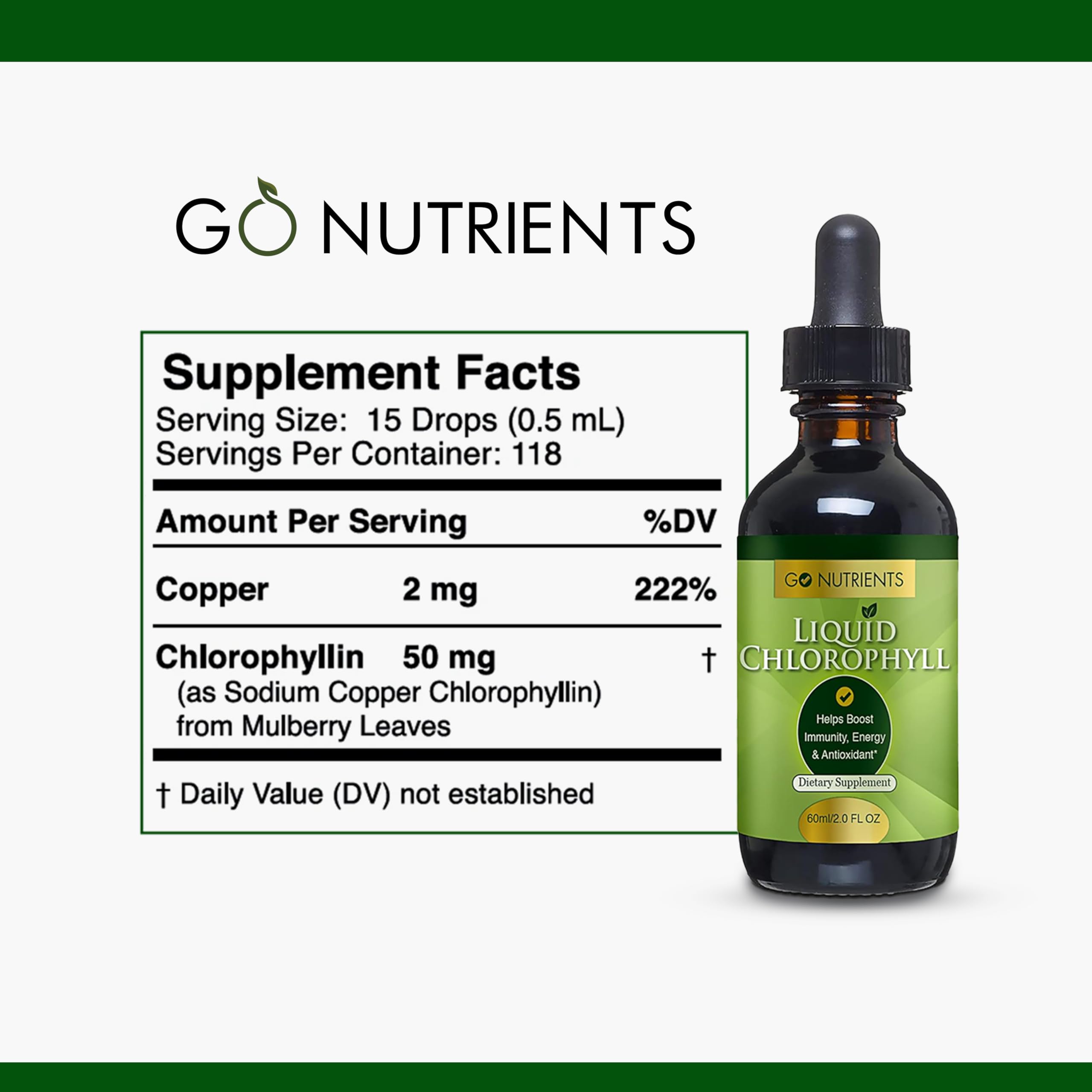 chlorophyll drops for hydration support