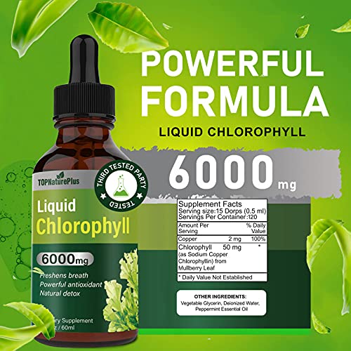 chlorophyll drops for improved immunity
