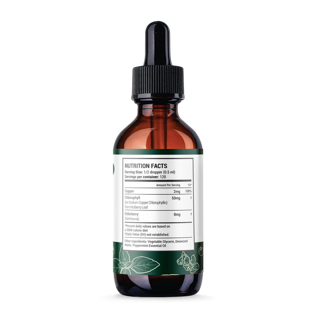 chlorophyll drops for overall health