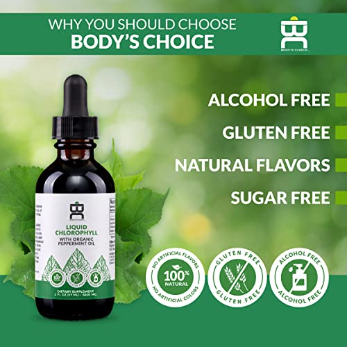chlorophyll drops for overall health