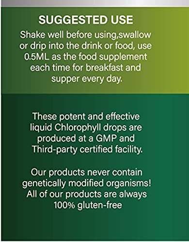 chlorophyll drops for overall vitality