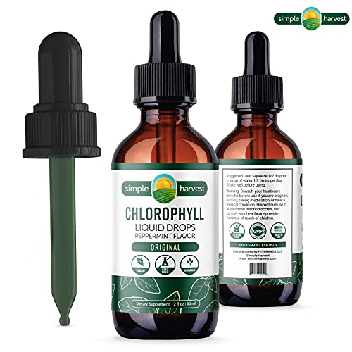 chlorophyll drops for overall vitality