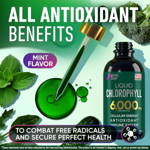 chlorophyll drops for overall vitality