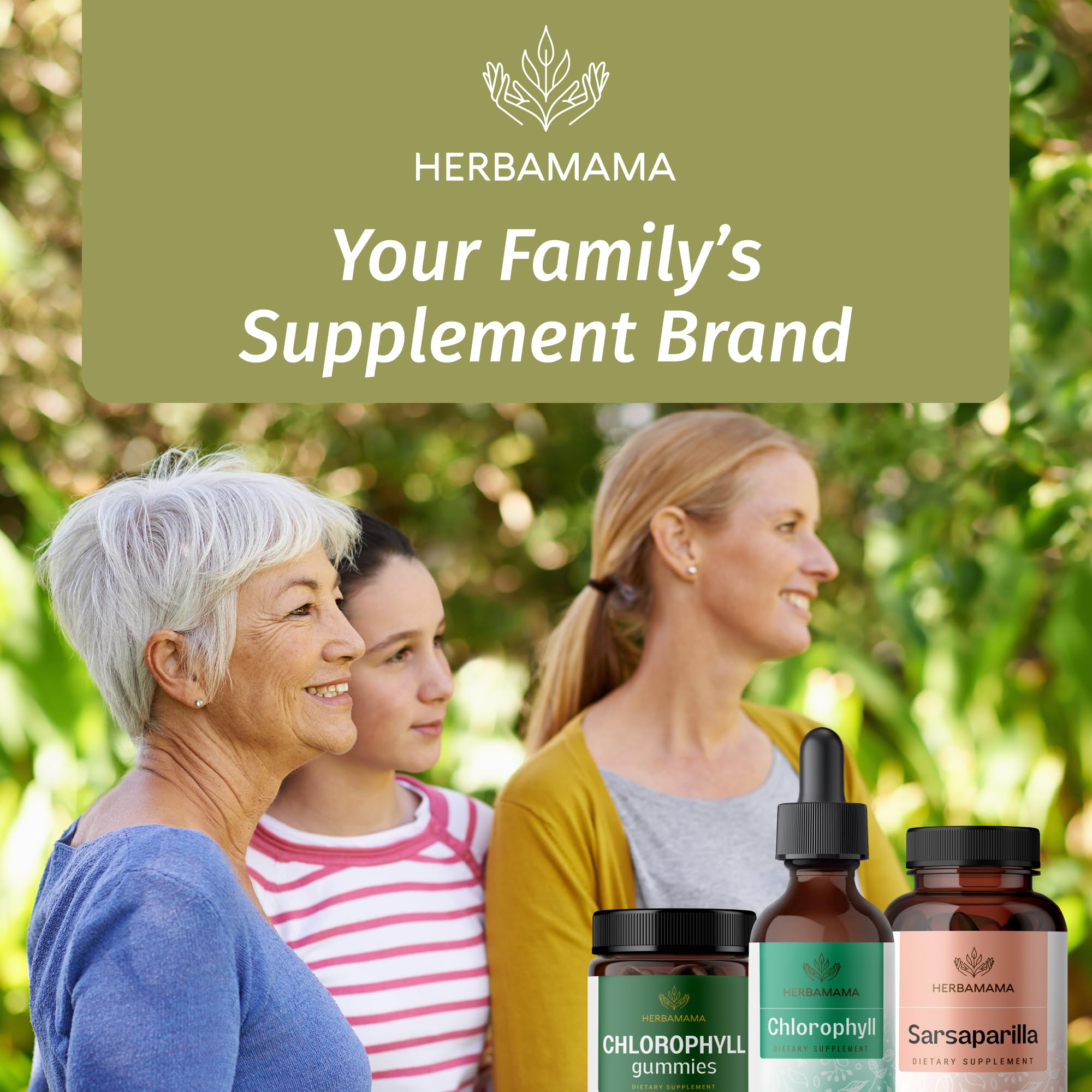 chlorophyll drops for refreshing taste