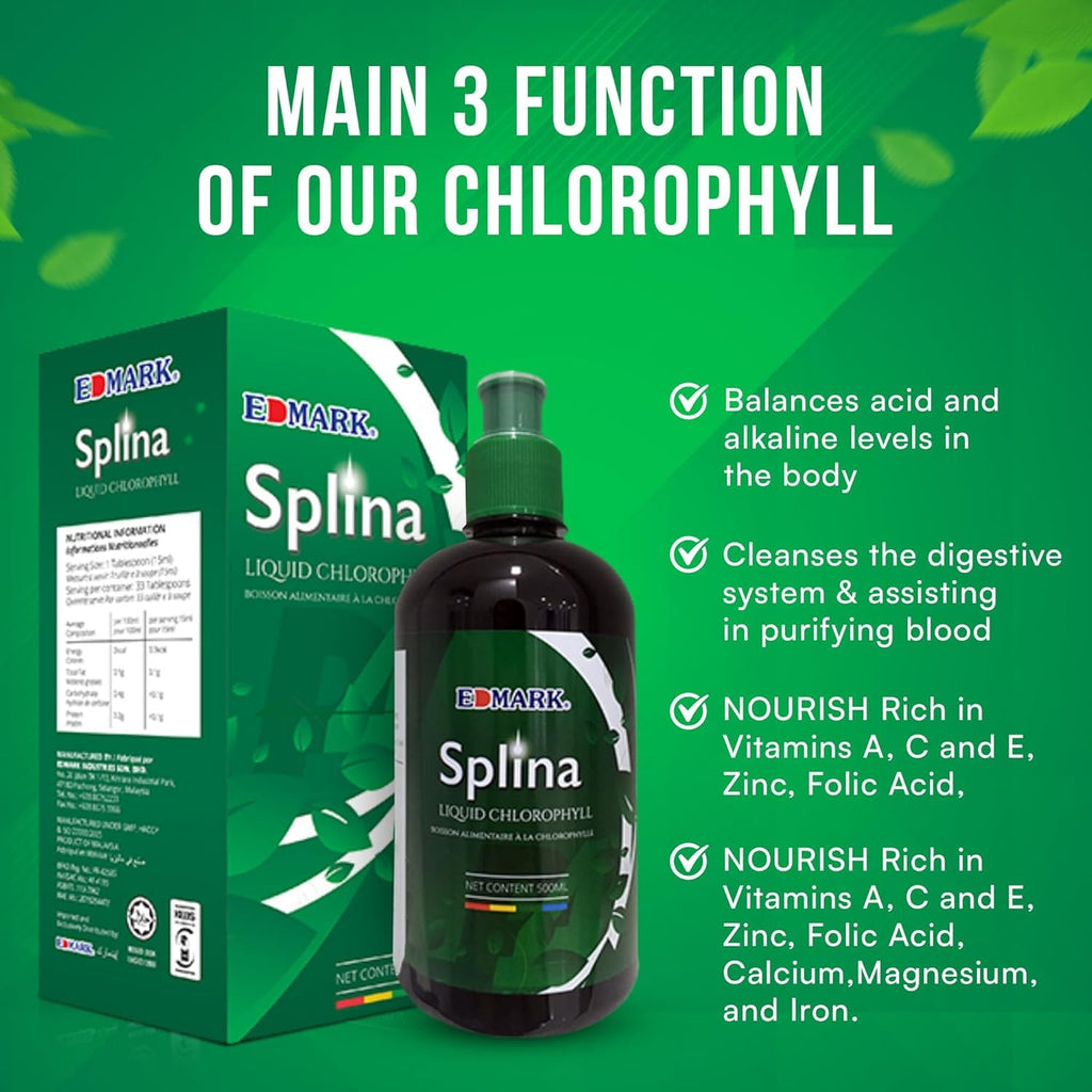 chlorophyll drops for skin health