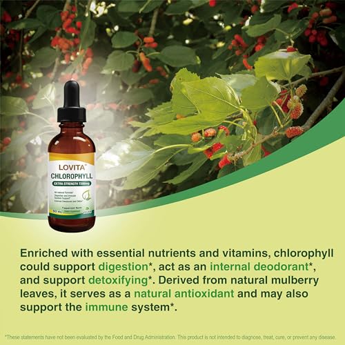 chlorophyll drops for skin health