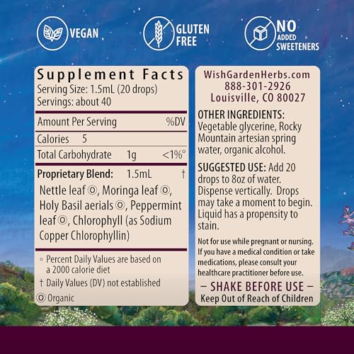 chlorophyll drops for vitality