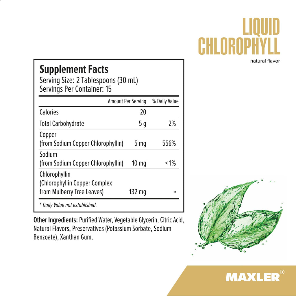 chlorophyll drops for women’s health
