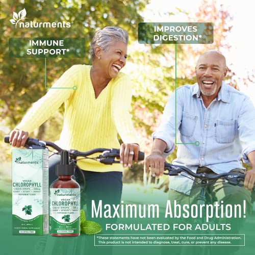 chlorophyll drops with organic ingredients