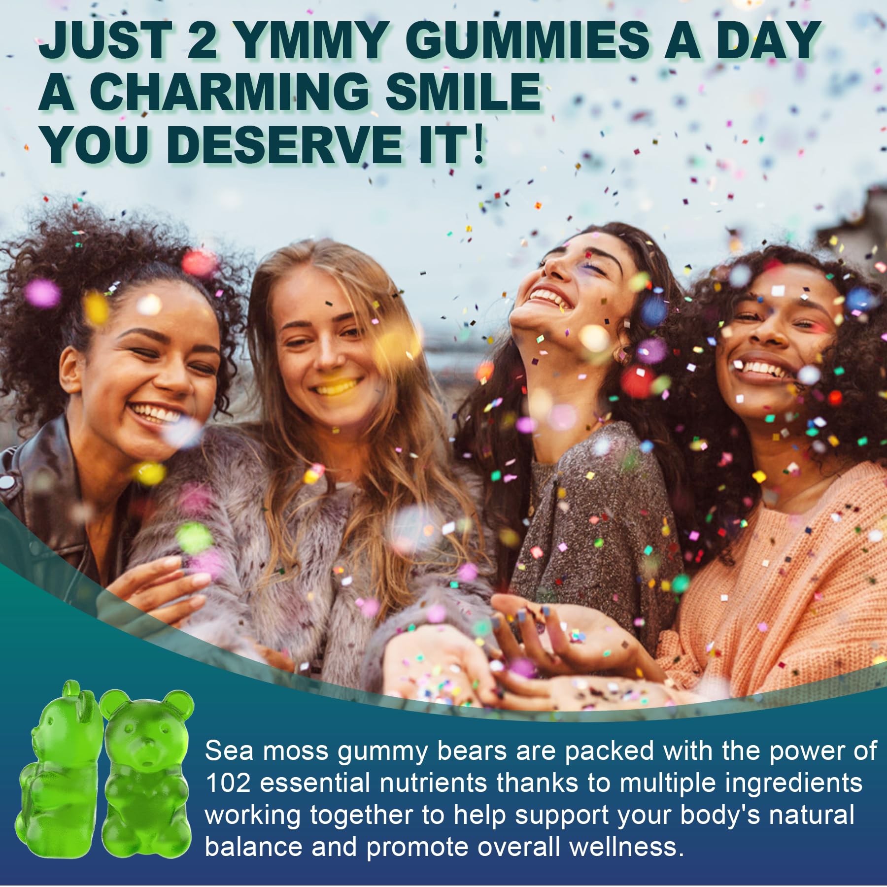 chlorophyll enriched sea moss gummies