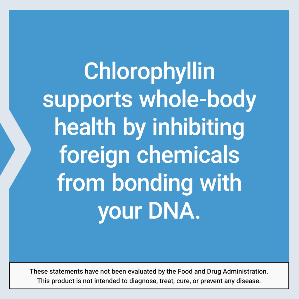 chlorophyll for antioxidant protection