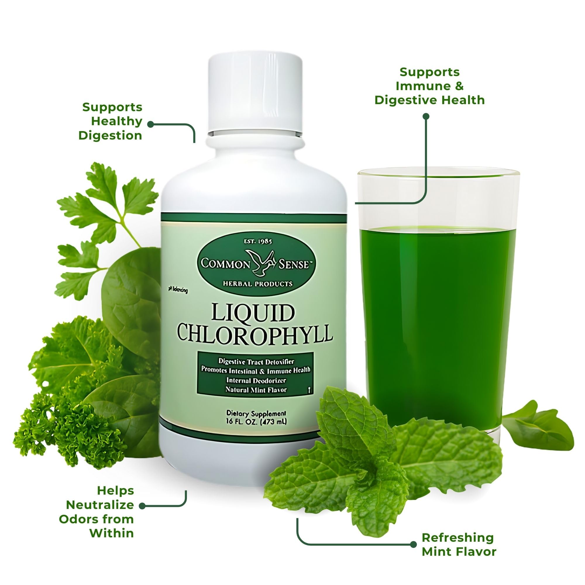 chlorophyll for healthy skin glow