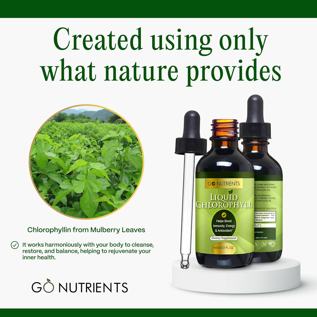 chlorophyll for improved digestion