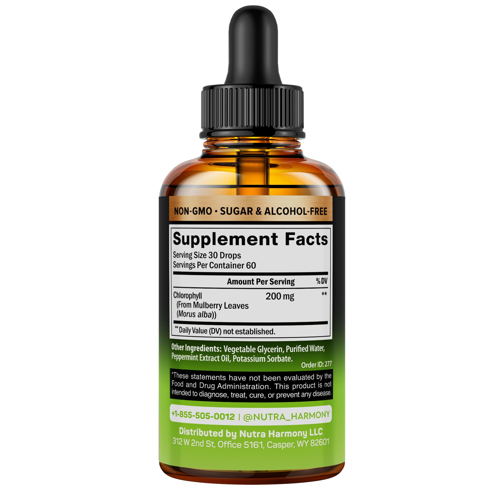 chlorophyll for improved digestion