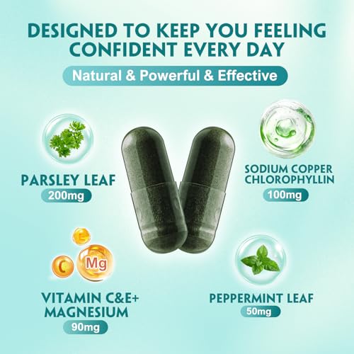 chlorophyll for odour control