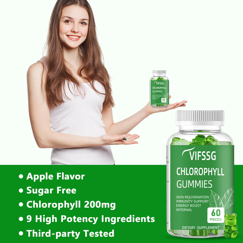 chlorophyll gummies for daily energy boost