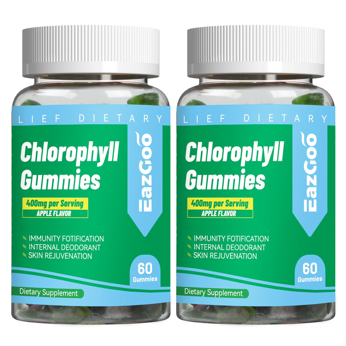 Chlorophyll gummies for daily wellness