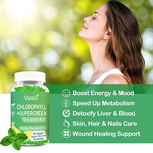 chlorophyll gummies for digestive support