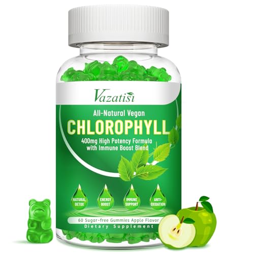 Chlorophyll gummies with ashwagandha benefits