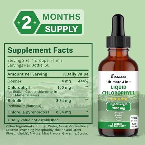 chlorophyll ivy extract for detox