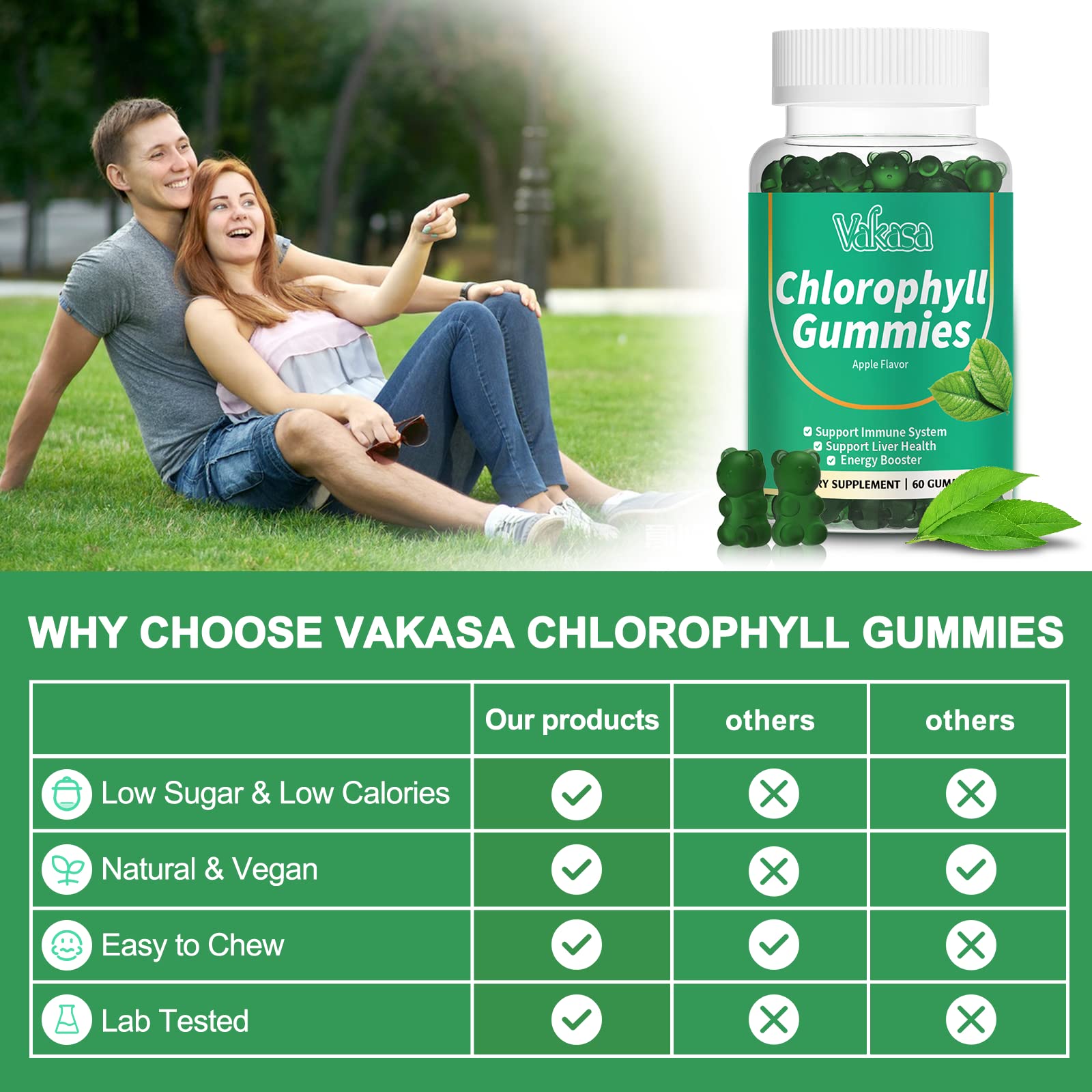 chlorophyll ivy for enhanced nutrition