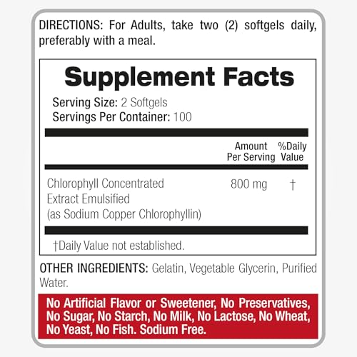 chlorophyll ivy for overall wellness