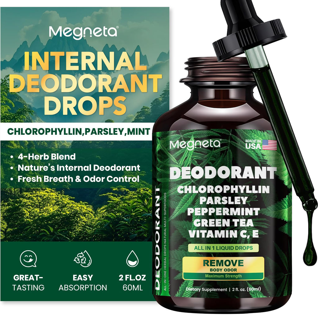 Chlorophyll liquid drops for detox