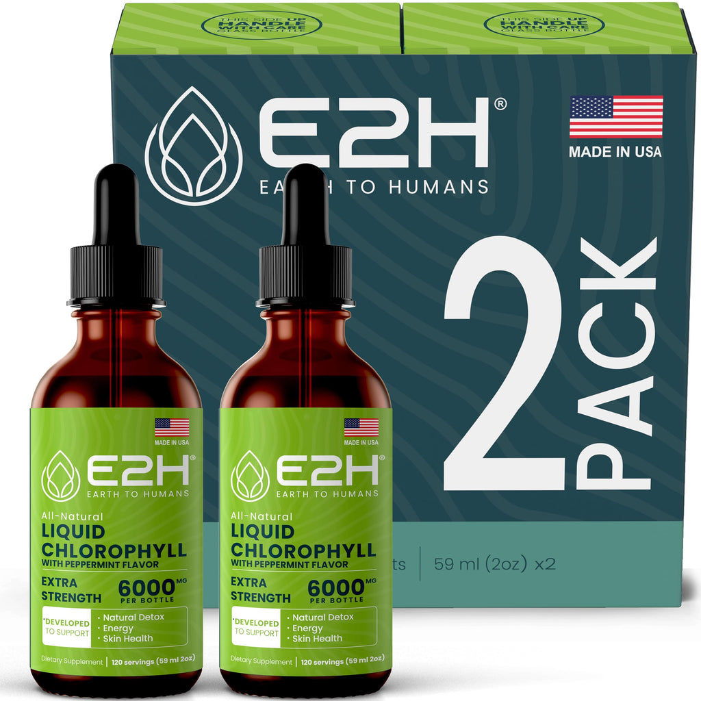 chlorophyll liquid drops for energy