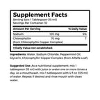 chlorophyll liquid for detox support
