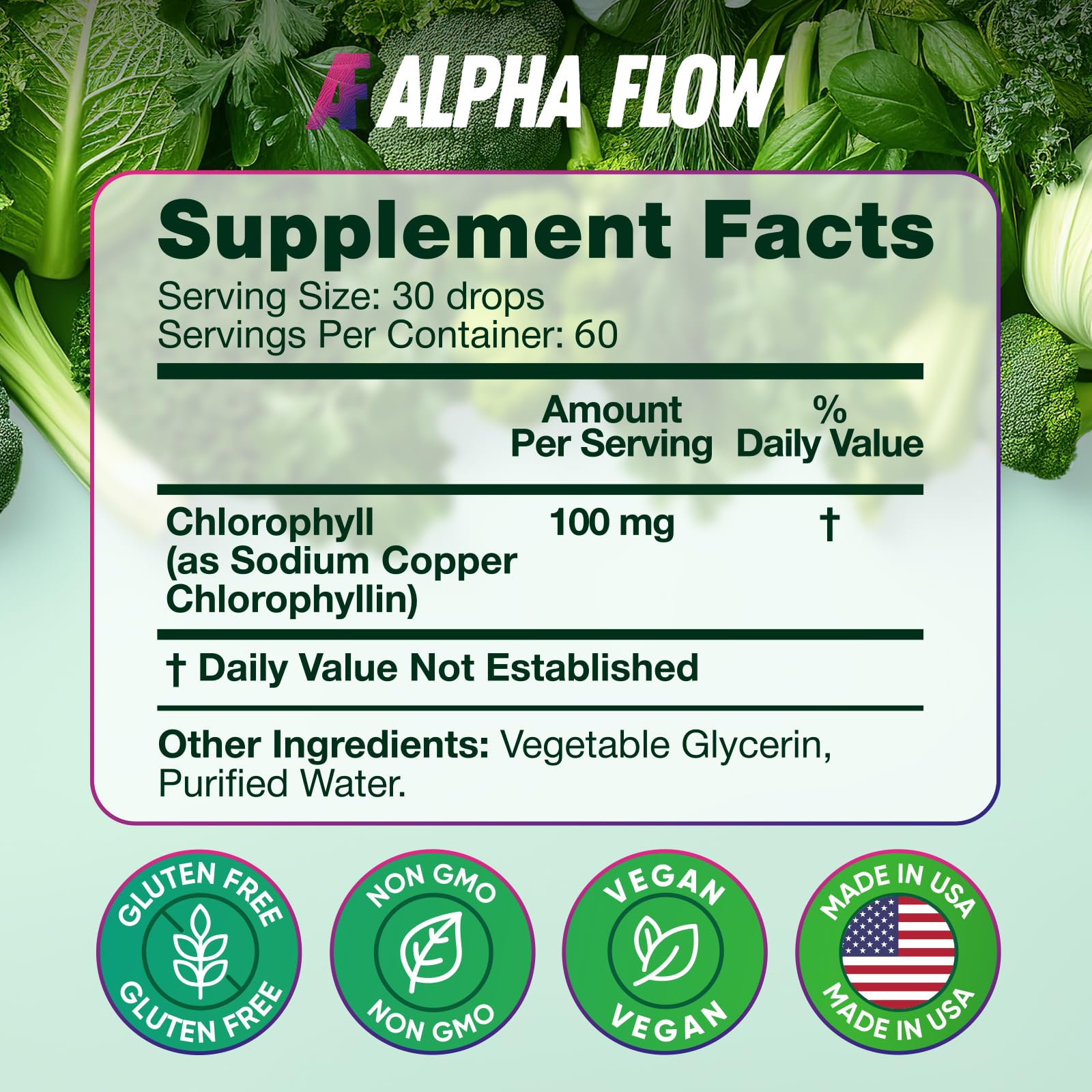 chlorophyll liquid for kids and adults