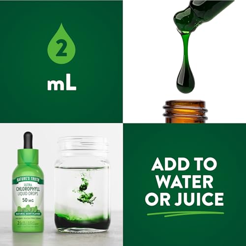 Chlorophyll liquid for vibrant skin