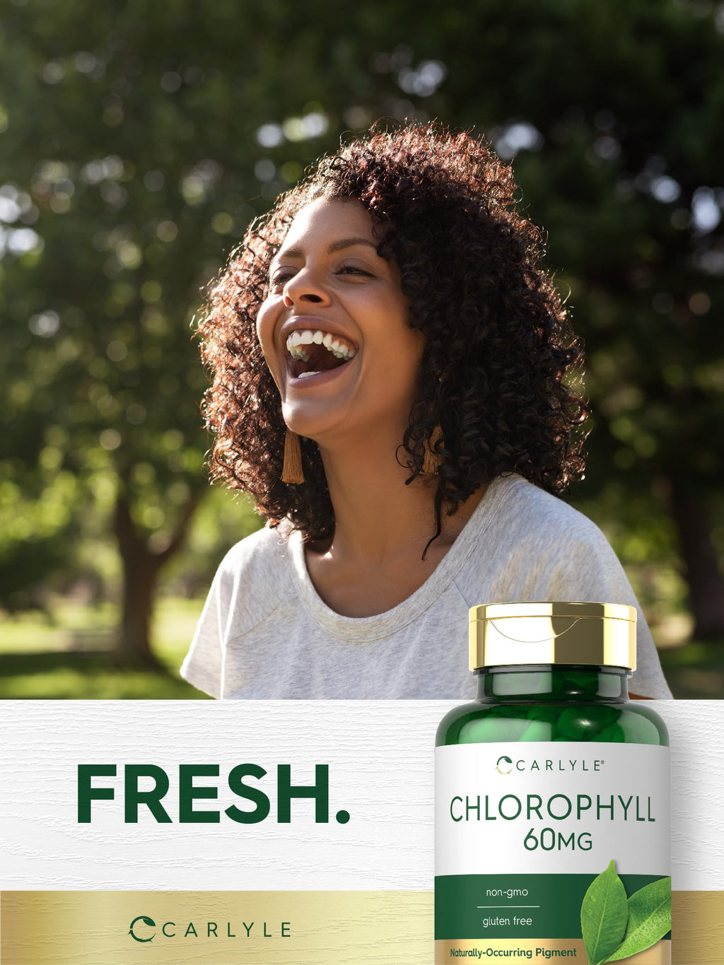 Chlorophyll pills for improved immunity