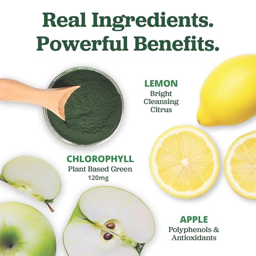 Chlorophyll powder for daily wellness
