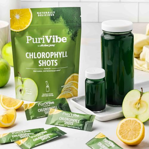 Chlorophyll powder with natural ingredients