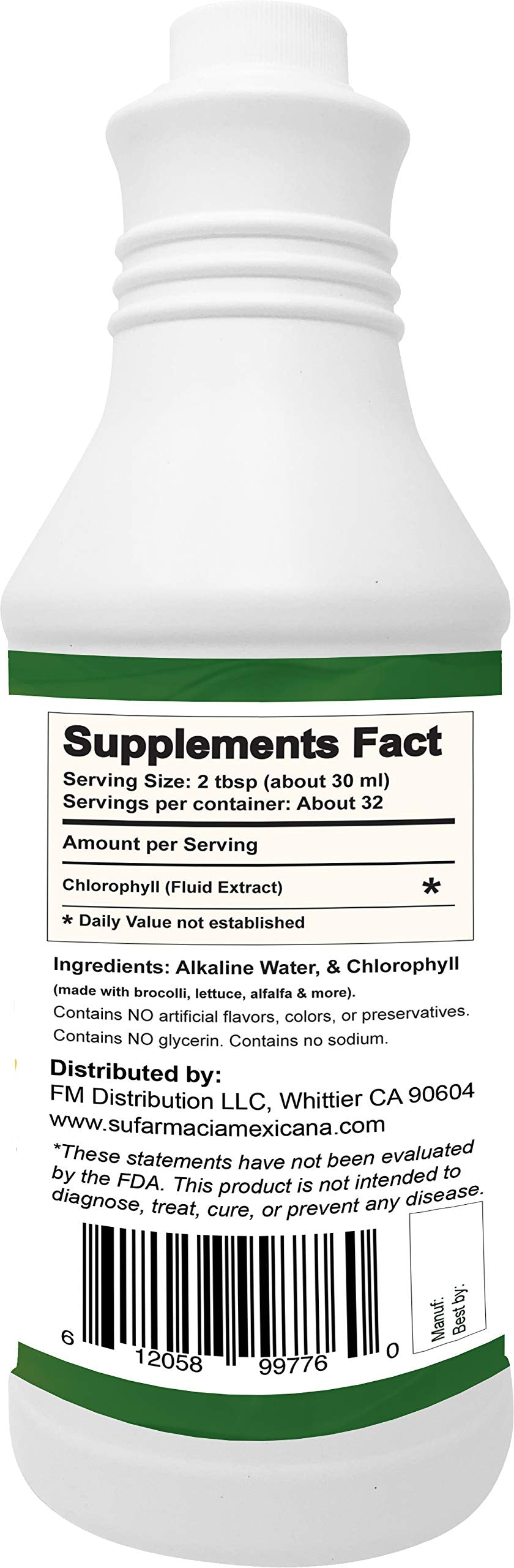 Chlorophyll Powerleaf 32 oz bottle