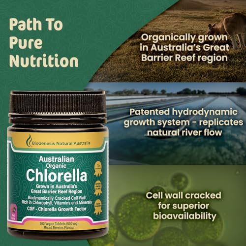 chlorophyll-rich chlorella for detoxification