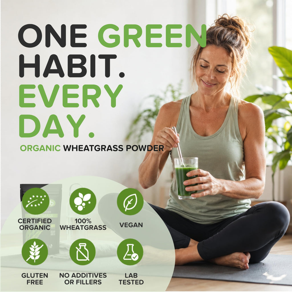 chlorophyll shots for daily nutrition boost