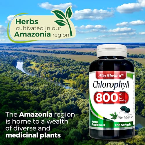 chlorophyll softgels for improved immunity