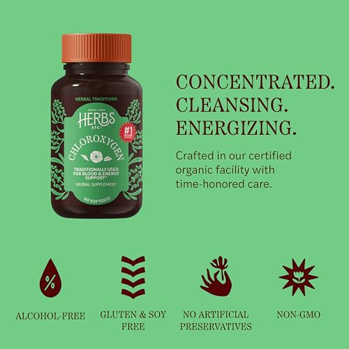 chlorophyll softgels for overall vitality