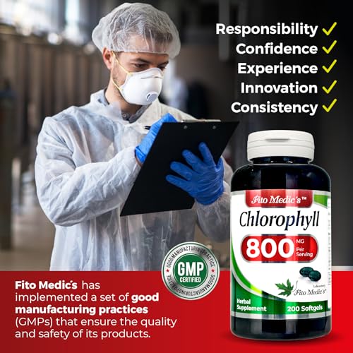 chlorophyll softgels for vibrant skin